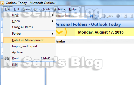 Perform PST Password Recovery via PST19UPG.EXE